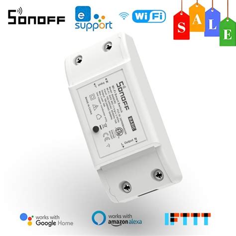 SONOFF Basic R2 WiFi Smart Switch Remote Controller Smart Home Control