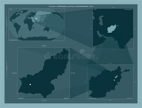 Panjshir Afghanistan Location Stock Illustration Illustration Of Science Division