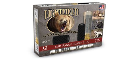 Lightfield 73 Caliber Mid Range Rubber Slug 12 Gauge Sold Out Tarhunt