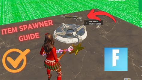 How To Create An Item Spawner In Fortnite Creative Full Guide Youtube
