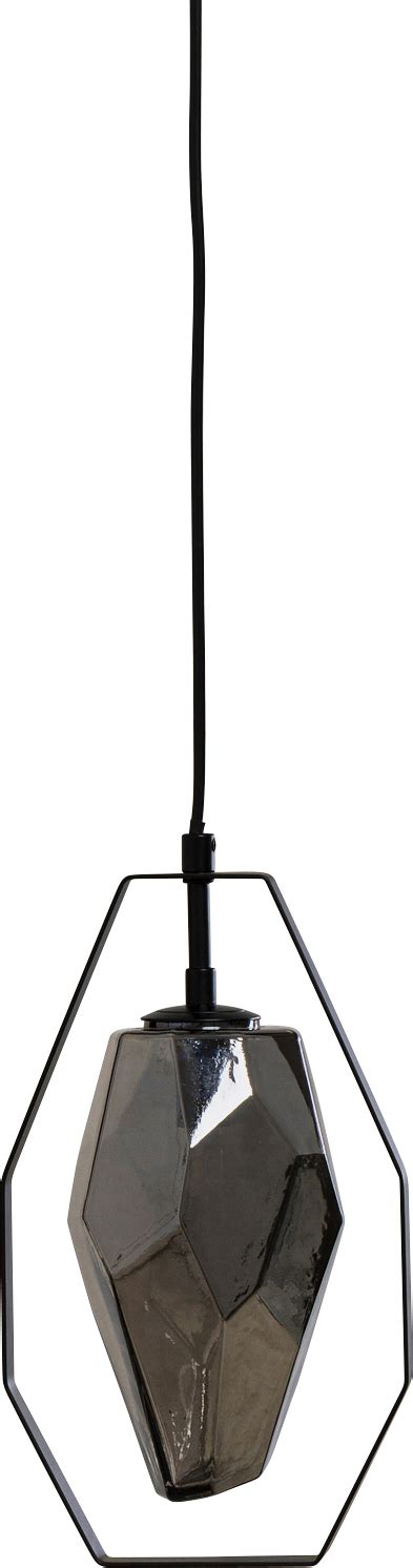Lampa Wisz Ca Czarna Klosz Szklany G X Cm Kare