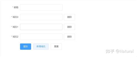 vue2 element ui制作一个动态增加表单 知乎