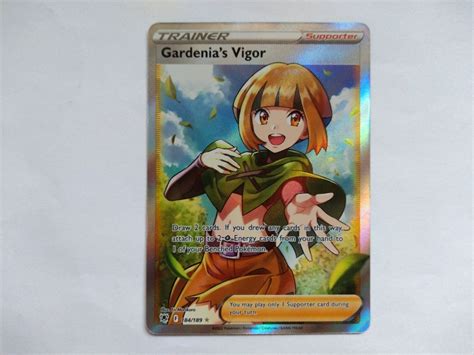 Karta Pokemon Gardenias Vigor Asr 184 184189 Leszno Kup Teraz