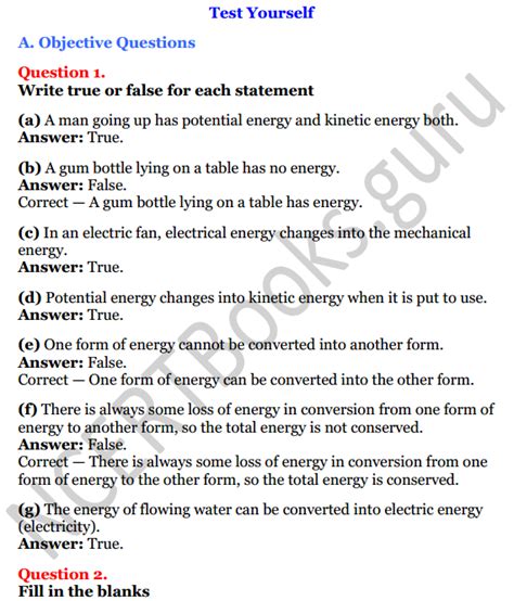 Selina Concise Physics Class 7 Icse Solutions Chapter 3 Energy Ncert