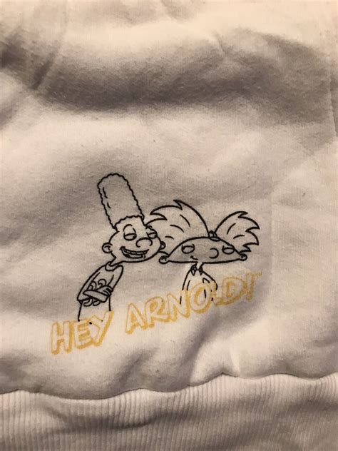 Nickelodeon Rugrats Hoodie Hey Arnold Ren And Stimpy Gem