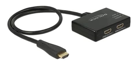 Delock Hdmi Splitter 1 X Hdmi In 2 X Hdmi Out 4k Cdon