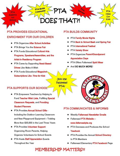 Pta School Pta Board Pta Programs