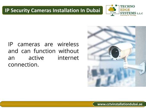 Ppt How Do Ip Security Cameras Installation Work In Dubai Powerpoint