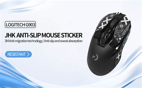 Jhk Anti Slip Grip Tape Mouse Stickers For Logitech G502