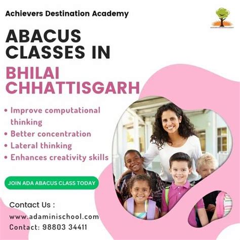 Achievers Destination Academy Ada Abacus Classes In Bhilai Chhattisgarh