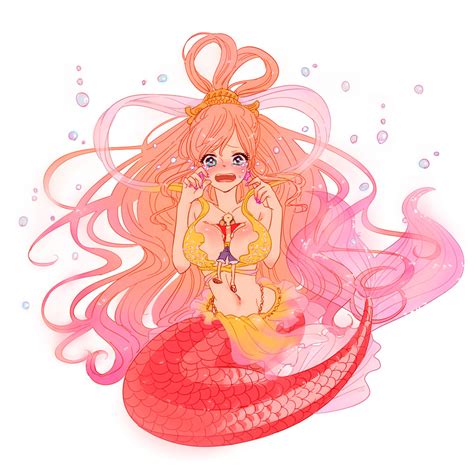 Monkey D Luffy And Shirahoshi One Piece Drawn By Rotte Nuuum Danbooru