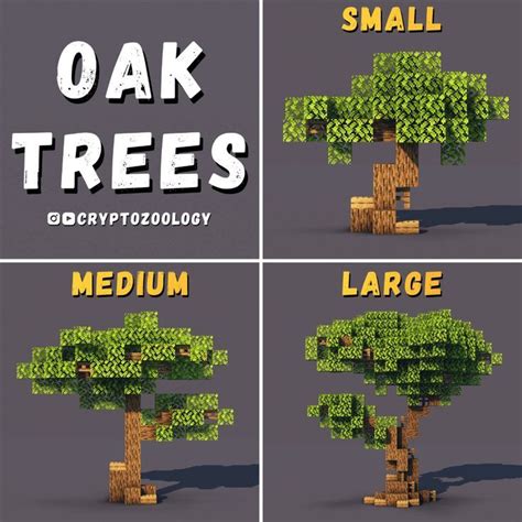 Custom Oak Trees In Minecraft
