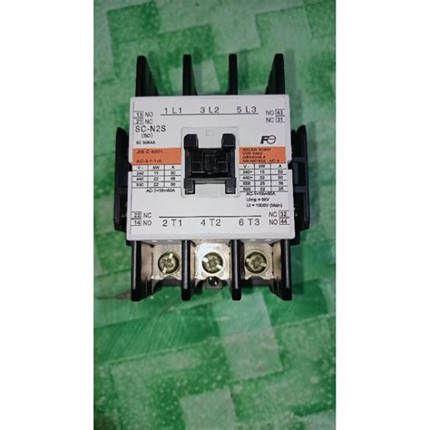 Jual Kontaktor Fuji Tipe Sc N2 50 80a Sc N3 65 100a 110v 220v