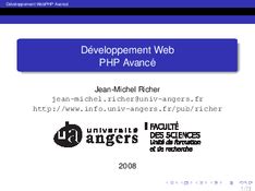 T L Charger Cours Et Exercices Gratuit Php En Pdf