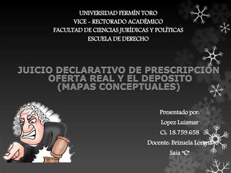 Mapa De Juicio Declarativo De Prescripcion PPT