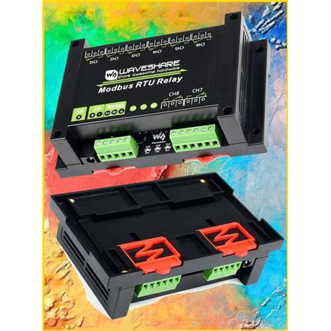 Jual Industrial Modbus Rtu Multi Protection Rs485 Bus 8 Ch Relay Module