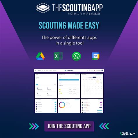 the scouting app football player database