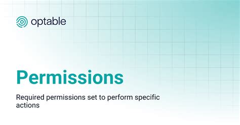 Permissions Optable Documentation