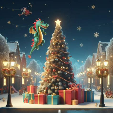 Magical Christmas Card Collection Dalle Prompt