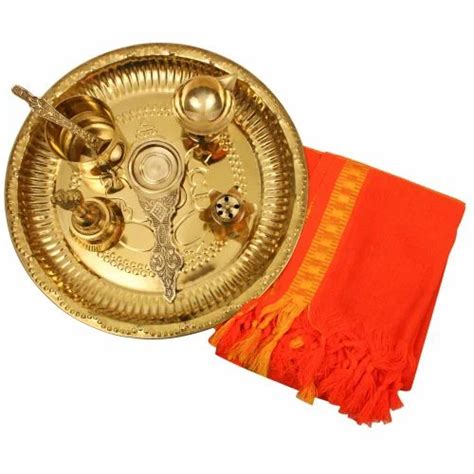 Brass Ganesh Pooja Thali 9 Inches At Rs 800piece In Chennai Id