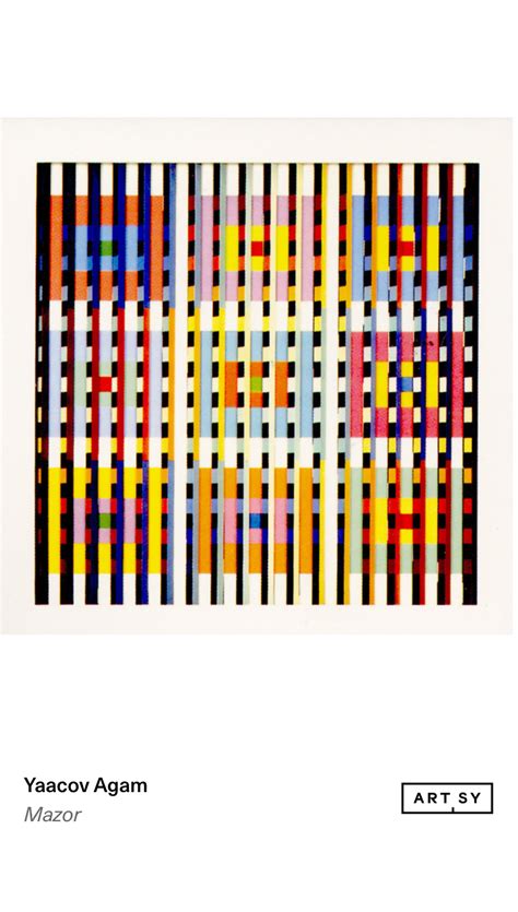 Mazor By Yaacov Agam On Artsy