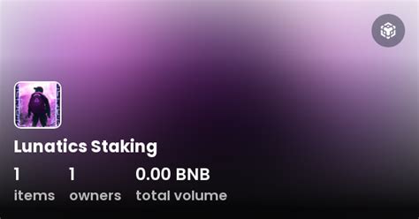 Lunatics Staking Collection OpenSea