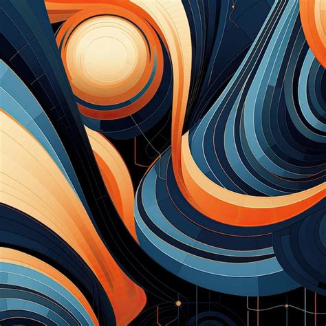Premium Photo Futuristic Patterns Contemporary And Seamless Pattern