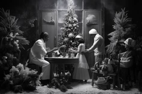 Premium Photo Christmas Storytelling Generative AI