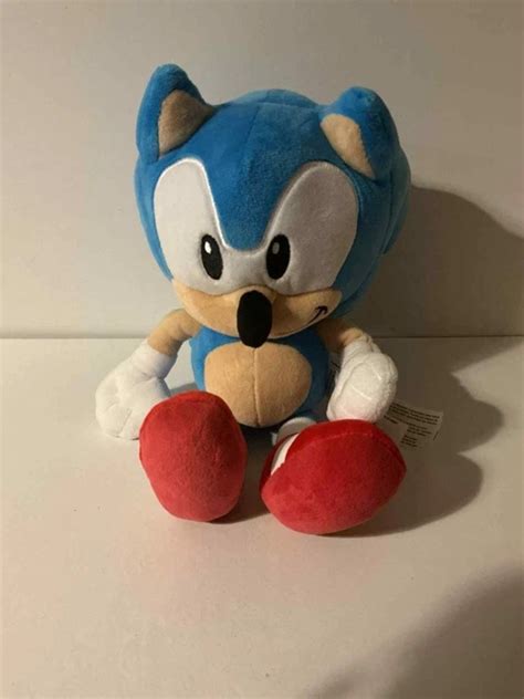 Sega Sonic The Hedgehog Official 12” Plush Soft Toy £4 99 Picclick Uk