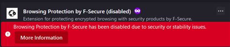 Mozilla Firefox Blocking Browsing Protection By F Secure Addon — F