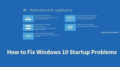 How To Fix Windows 10 Startup Problems WindowsClassroom