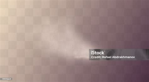 灰塵和沙粉爆炸的向量圖示這些散射在透明背景上厚厚的沙漠塵霧的紋理森林大火產生的煙雲向量圖形及更多乾的圖片 乾的 亮粉 俄羅斯 Istock