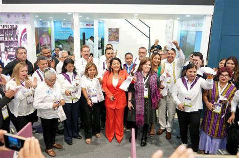Inaugura Secretaria De Turismo Saymi Pineda Velasco Stand De Oaxaca En
