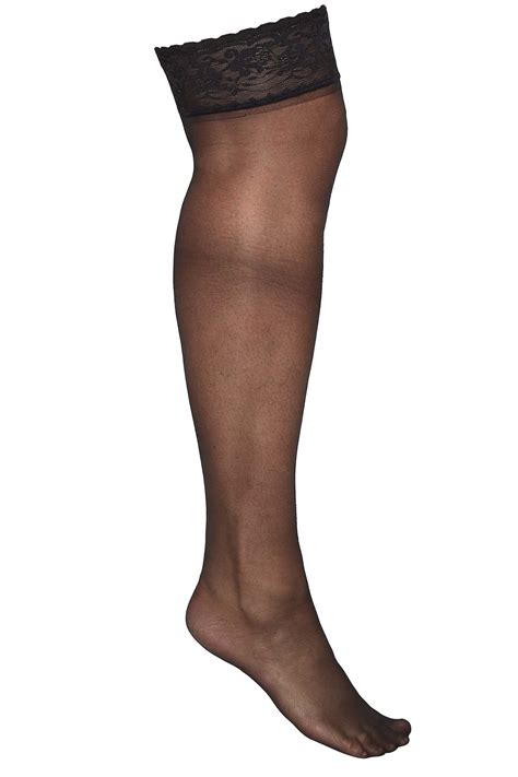 Black Lace Stockings Yours Clothing