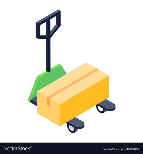 Pushcart Royalty Free Vector Image Vectorstock