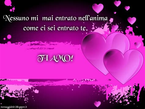 TI AMO MESSAGGI MESSAGGI DOLCI