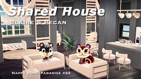 【あつ森】大人な2人のシェアハウス ハッピーホームパラダイス【モダンシック】【シルエットレベッカ】【お部屋作りレイアウト】 あつ