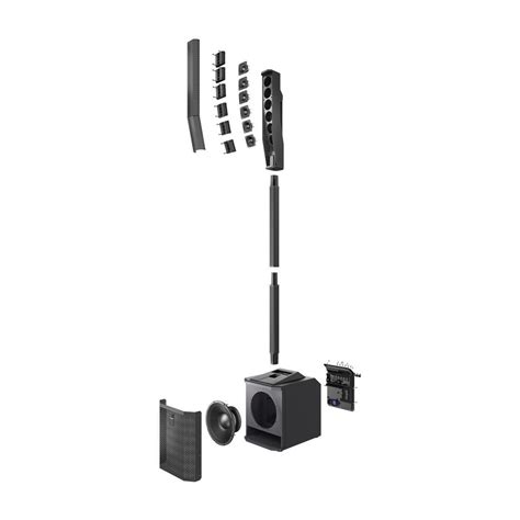 Electro Voice Evolve 30M Column PA System Black Pair Gear4music