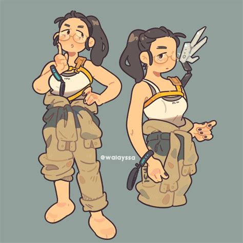 Walayssa Mama Death Stranding Death Stranding Absurdres Highres 1girl Bare Shoulders