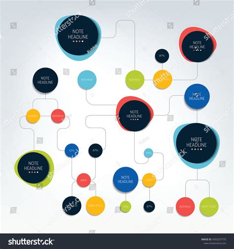 Flow Chart Chart Diagram Template Scheme Stock Vector Royalty Free Shutterstock