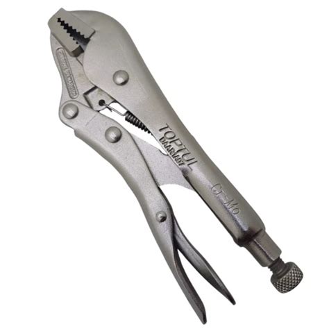 Alicate De PressÃo Mordente Plano 7 Daar1a07 Toptul Mercado Ferramentas