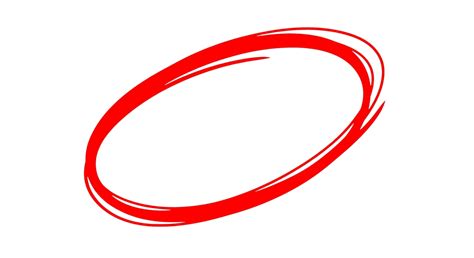 Red Oval Pngs For Free Download