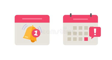 Date Limite Icône De Lévénement Avis Vecteur Sur Le Calendrier Ou