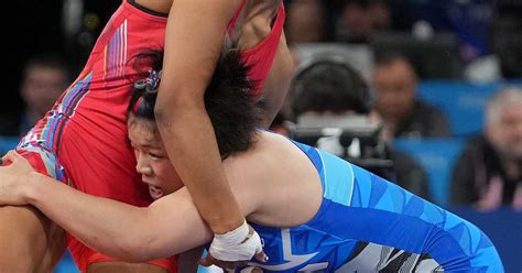 【フォトギャラリー】レスリング女子の鏡優翔が最重量級で初優勝 日本のパリ五輪金メダル20個目で目標到達 産経ニュース