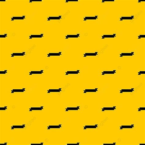Origami Ribbon Pattern Seamless Vector Repeat Geometric Yellow For Any