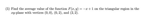 Solved Find The Average Value Of The Function Chegg