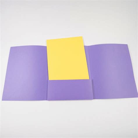 Three Panel Box Folder With Center Pocket Shawmut Communications Group