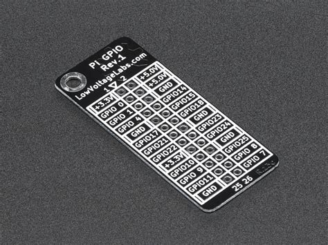 pi gpio reference board for raspberry pi model b id 1432 adafruit