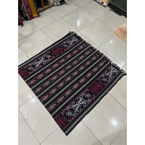 Jual Tenun Dayak Kalimantan Murah Tenun Etnik Blanket Motif Ukir Dayak Shopee Indonesia
