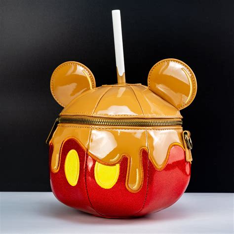 Loungefly X Disney Mickey Mouse Candy Apple Crossbody Bag Geekcore